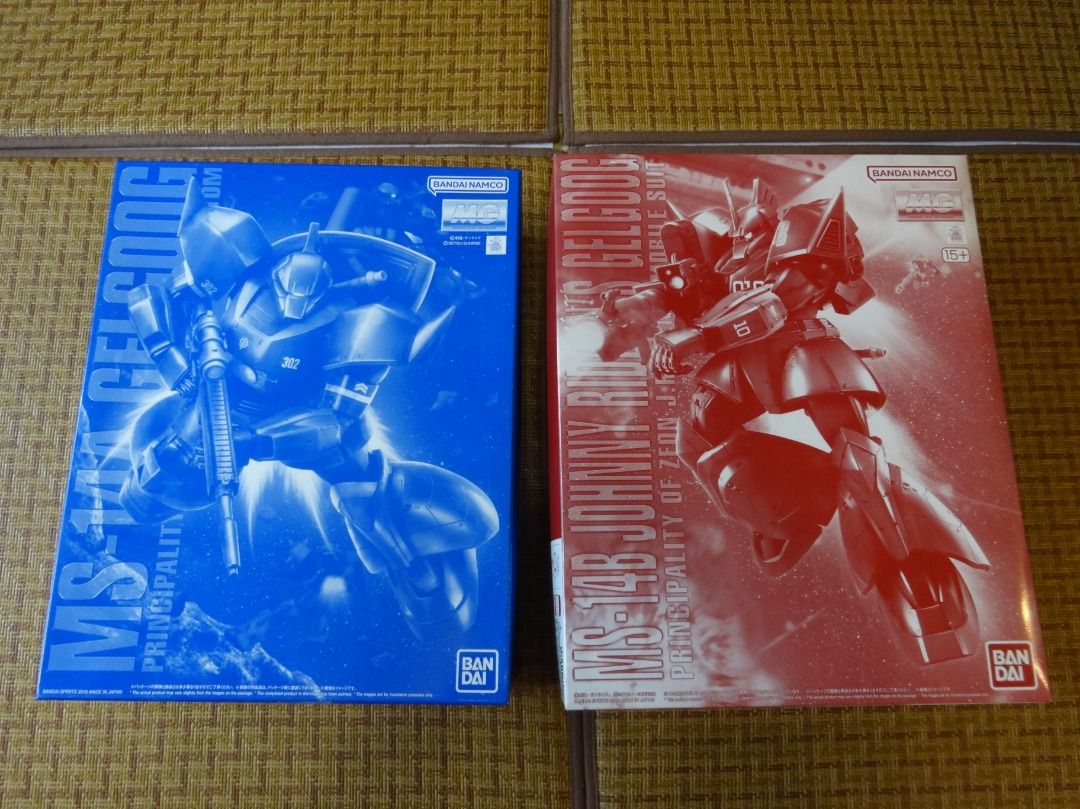 MG 1/100 Master Grade Gelgoog High Mobility (Johnny Ridden) & Gelgoog ...