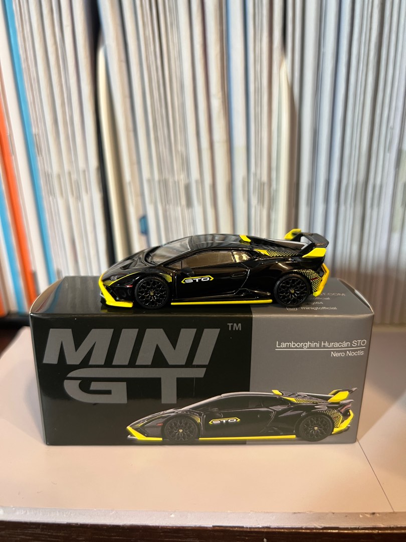 MINI GT 638 Lamborghini Huracan STO Mini gt mini gt, 興趣及遊戲, 玩具 & 遊戲類 ...