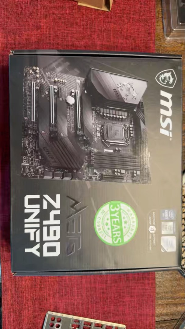 MSI MEG Z490 Unify Motherboard / LGA 1200 / intel 10 gen / 11 gen ...