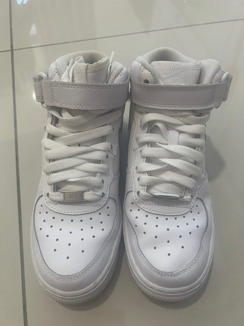 Nike Air Force 1 High Cut, Women's Fashion, Footwear, Sneakers on Carousell