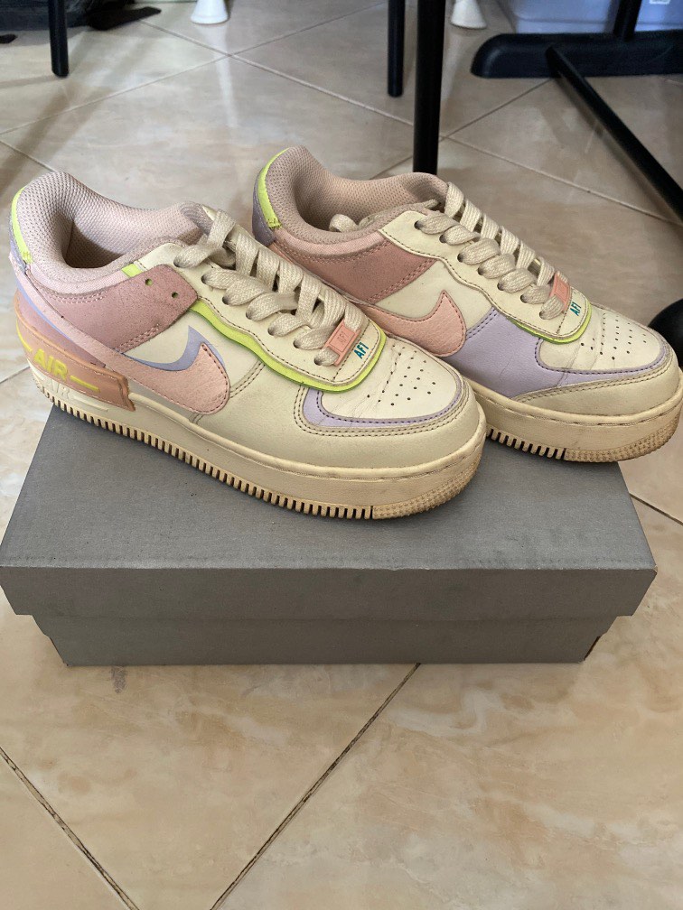 Nike Air Force 1 Shadow, Fesyen Wanita, Sepatu di Carousell