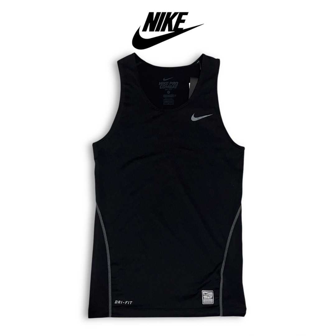 Nike Pro Combat Compression Tank Top, Men's Fashion, Activewear on ...