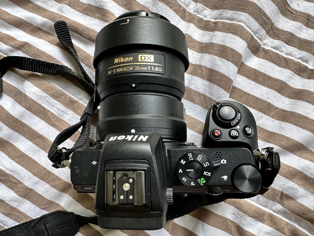 Nikon Z50 mirrorless body + charger + neck strap + 2 batteries + kingma ...