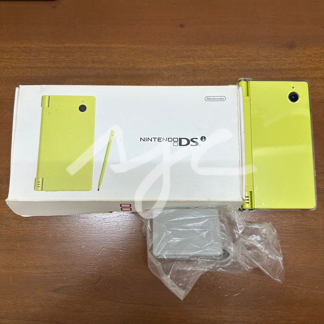 [ONHAND] Nintendo DSi Lime Green (JP) CFW, Video Gaming, Video Game Consoles, Nintendo on Carousell