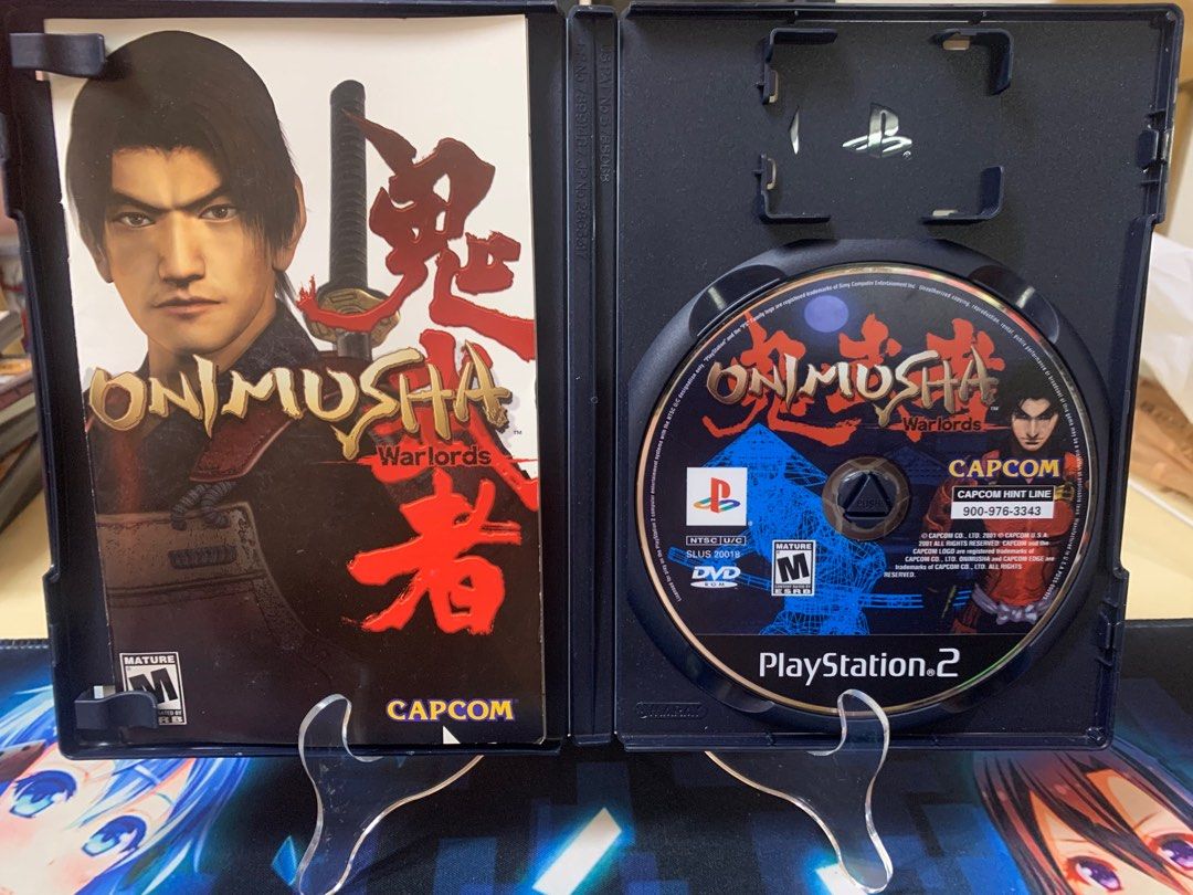 Onimusha Warlords PlayStation 2 PS2 Video Game Complete Black Label ...