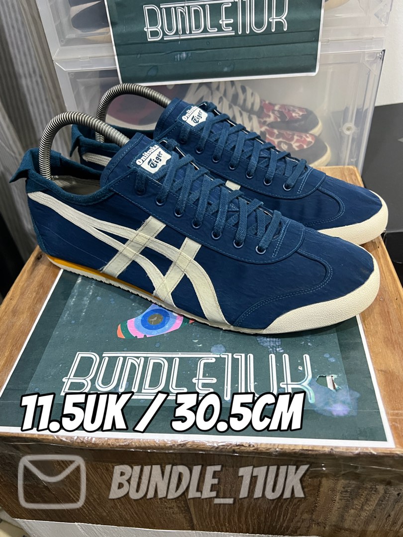 Onitsuka Tiger Mexico 66 Mako Blue 11.5UK, Men's Fashion, Footwear ...