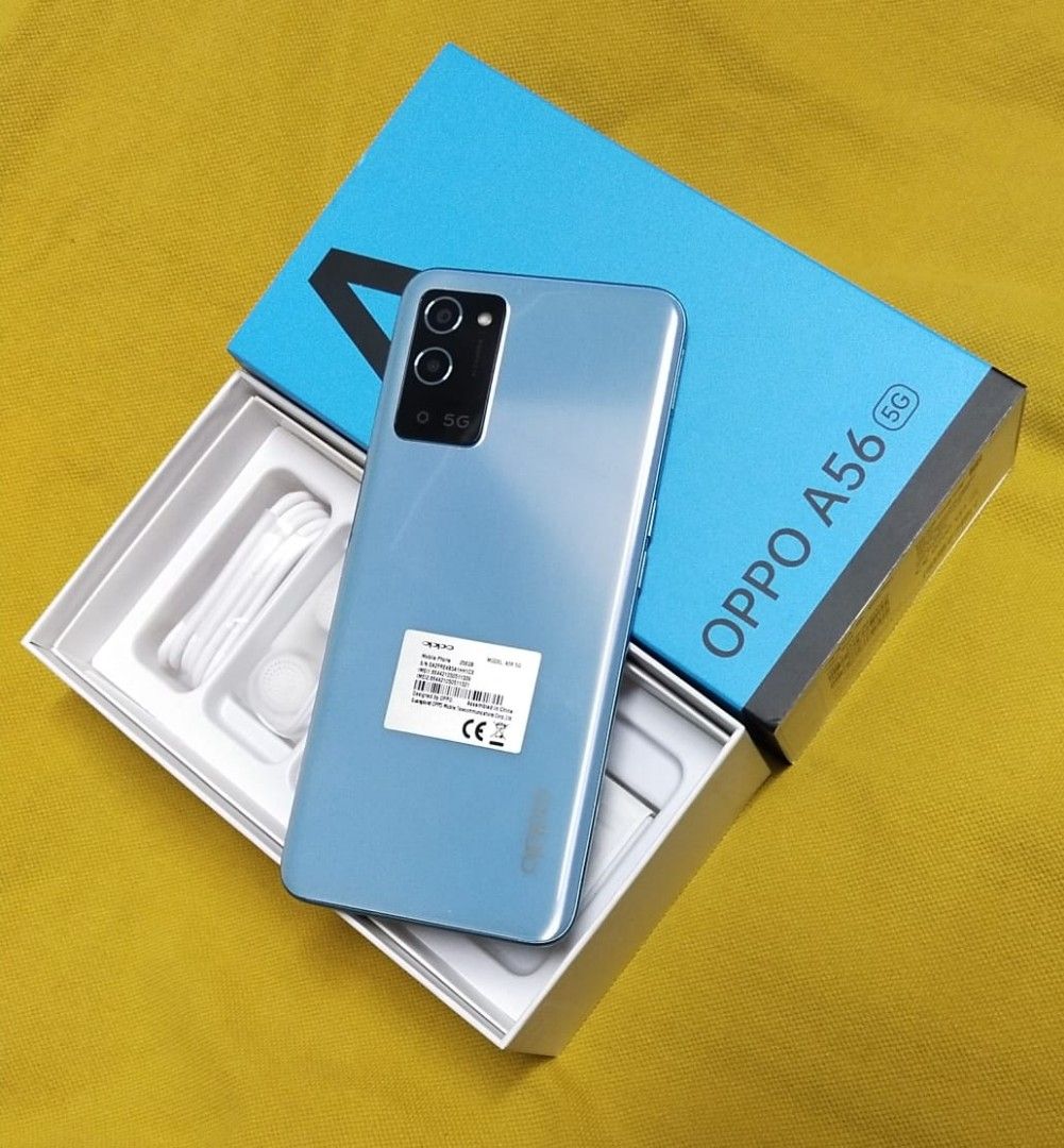 Oppo A56 5G Blue 256GB, Mobile Phones & Gadgets, Mobile Phones, Android ...