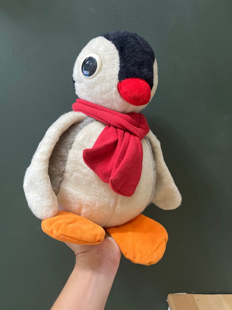Original 30cm Vintage collective Pingu Pinga Penguin, Hobbies & Toys ...