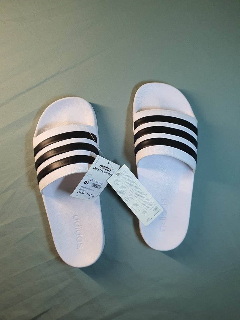 Original Adidas Slide cloud foam Brand New size 9, Men's Fashion ...