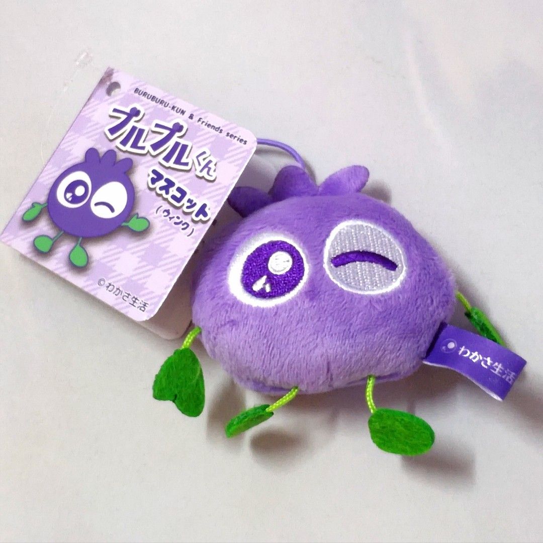 Original Wakasa Life Buru Buru-kun Ai Ai-chan Shishimaru-kun Mini Plush ...