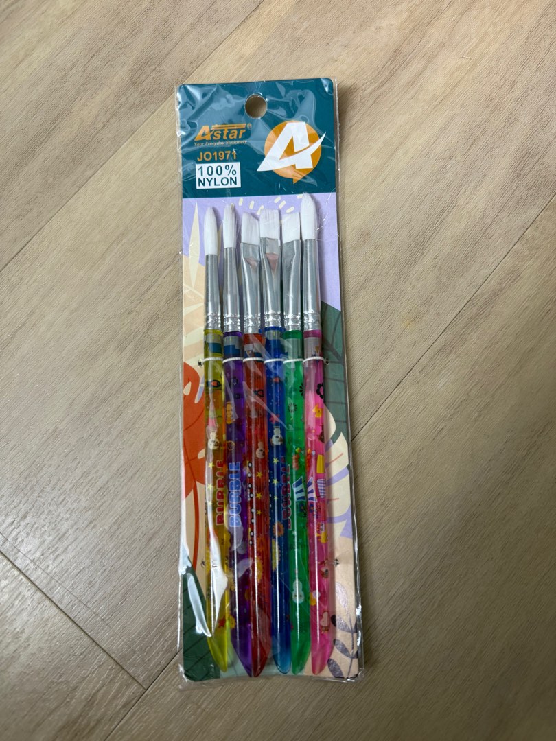 Paintbrush Set (6pcs), Hobbies & Toys, Stationery & Craft, Craft ...