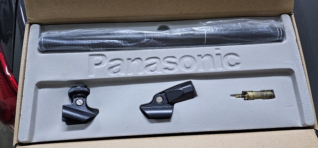Panasonic em-2800a super uni directional microphone boom mic, Audio ...