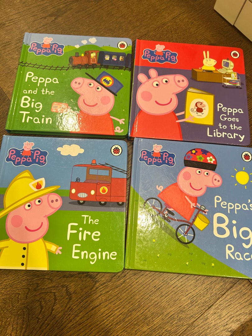 Peppa Pig Hard Cover Books, Hobbies & Toys, Books & Magazines, Children ...