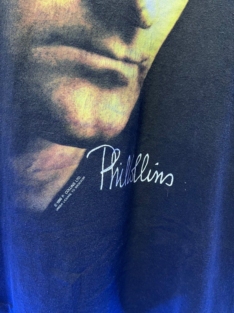 Phil Collins Tour 1990, Men's Fashion, Tops & Sets, Tshirts & Polo ...