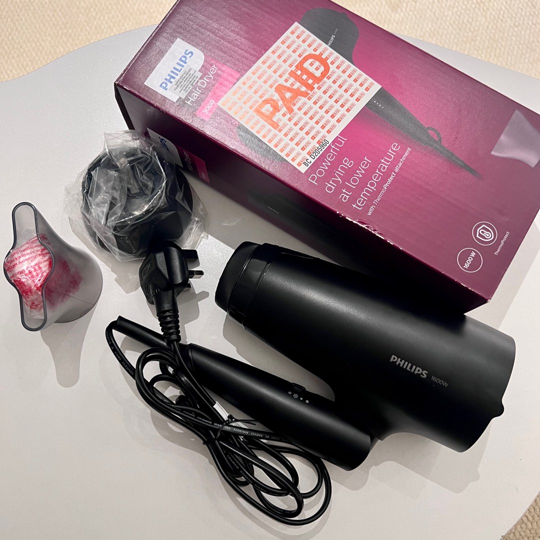 Philips 3000 Series Hair Dryer BHD308/13, Beauty & Personal Care, Hair on Carousell