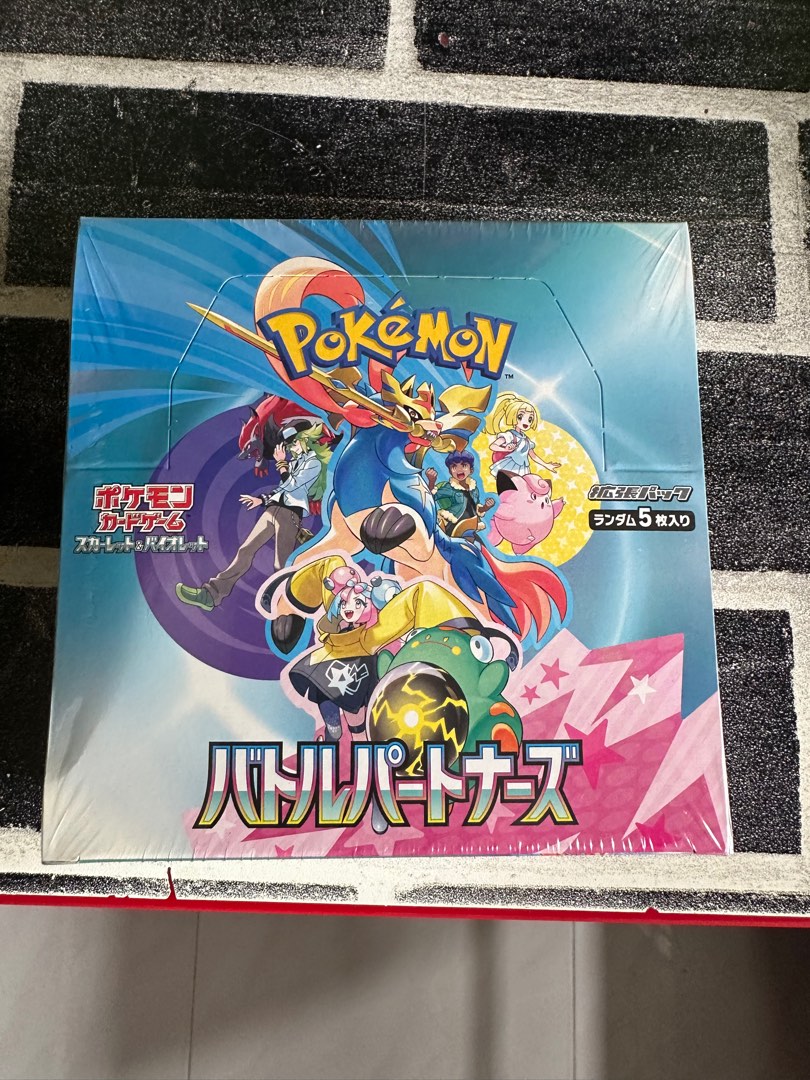 Pokemon battle partner booster box, Hobbies & Toys, Toys & Games on ...