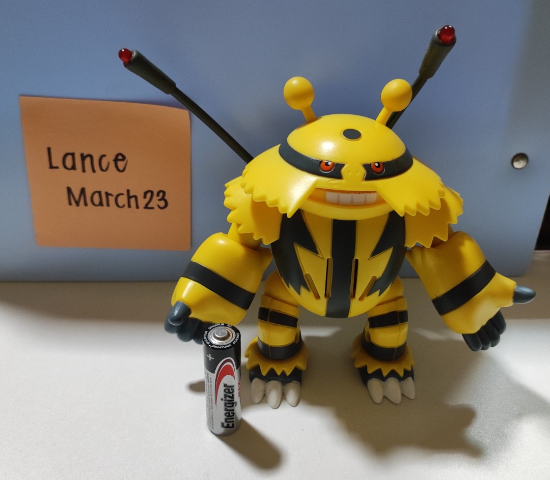 Pokemon Electivire Action Figure, Hobbies & Toys, Toys & Games on Carousell