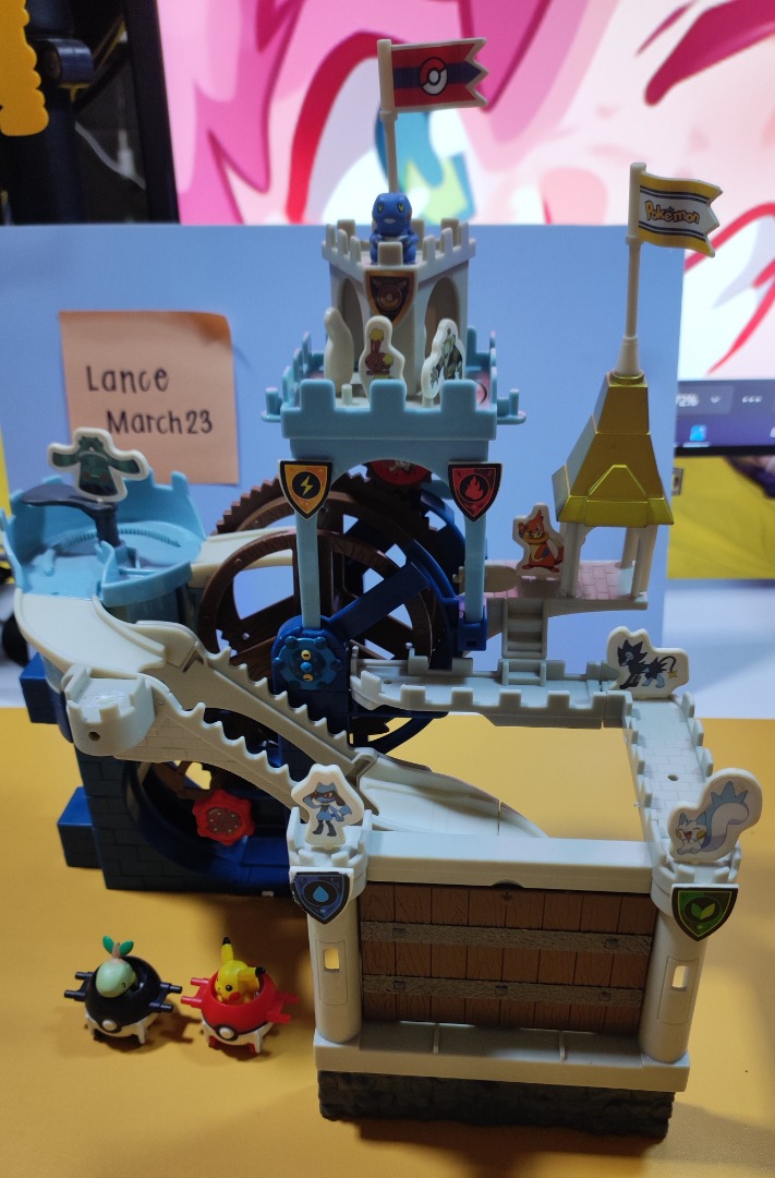 Pokemon Medieval Castle Play Set, Hobbies & Toys, Toys & Games on Carousell