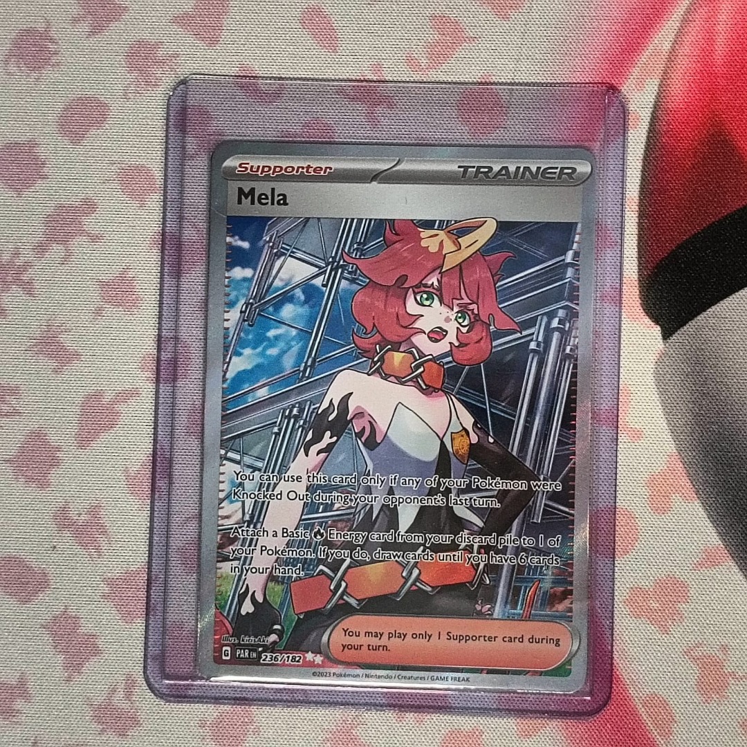 Pokemon TCG Mela SR 236/182 Paradox Rift English, Hobbies & Toys, Toys ...