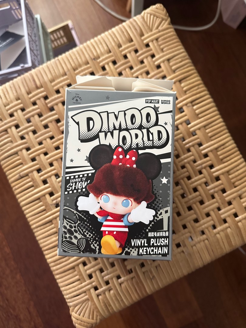 Pop Mart Dimoo World Vinyl Plush Keychain (Goofy), Hobbies & Toys, Toys ...