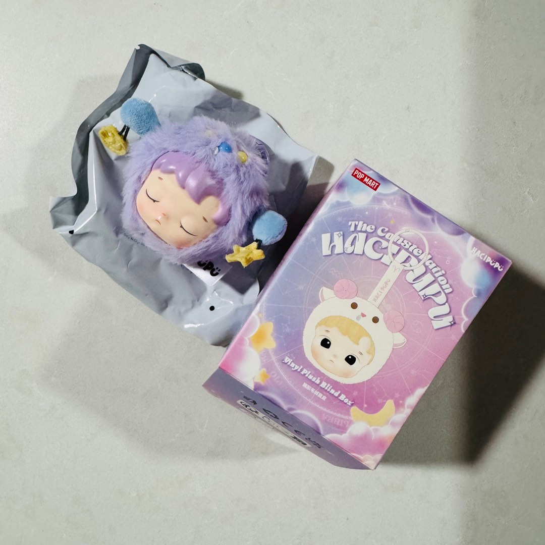 POPMART Hacipupu Constellation Libra Plush (No Card), Hobbies & Toys ...
