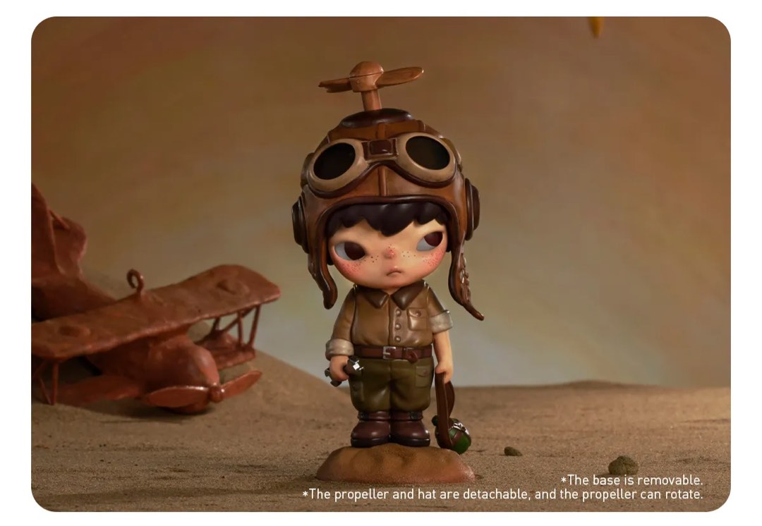 Popmart Hirono Little Prince Secret Pilot, Hobbies & Toys, Toys & Games ...