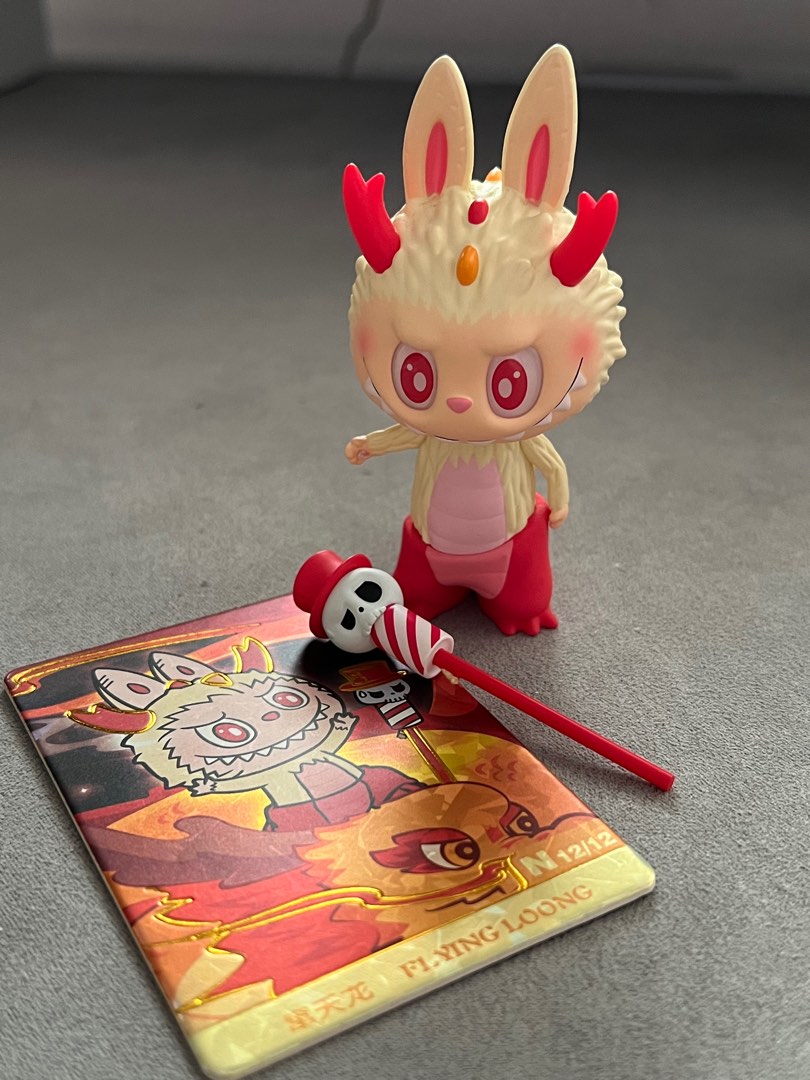 POPMART LOONG Series Flying Loong (Labubu), Hobbies & Toys, Toys ...