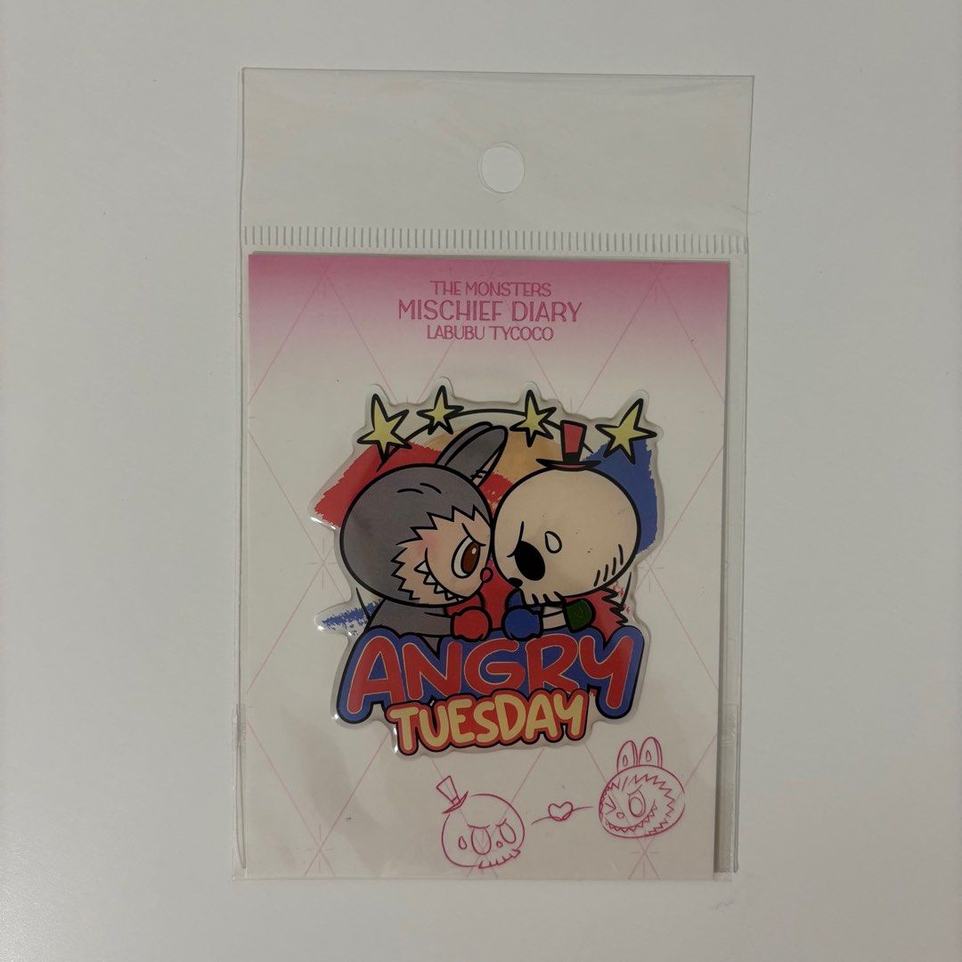 POPMART The Monsters Mischief Diary - Labubu Tycoco Jelly Sticker ...