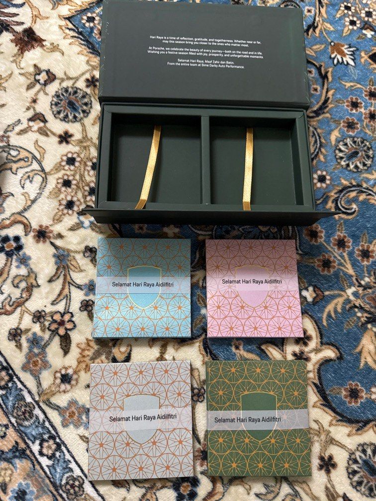 Porsche Sampul Raya 2025, Hobbies & Toys, Stationery & Craft, Art ...