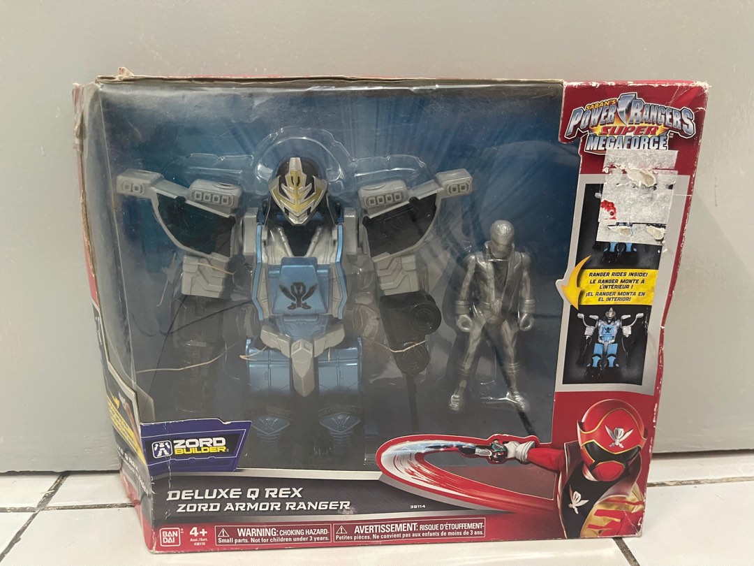 Power Ranger Deluxe Q Rex Zord Armor Ranger, Hobbies & Toys, Toys ...