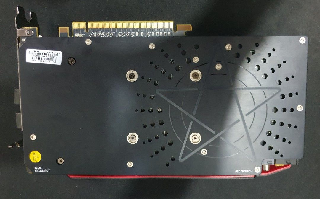 Powercolor Red Devil Amd Radeon RX580 8GB 2304SP Graphic card ...