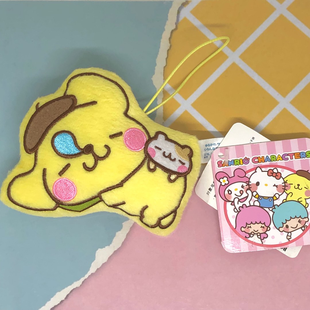 Sanrio Pompompurin Charm, Hobbies & Toys, Toys & Games on Carousell