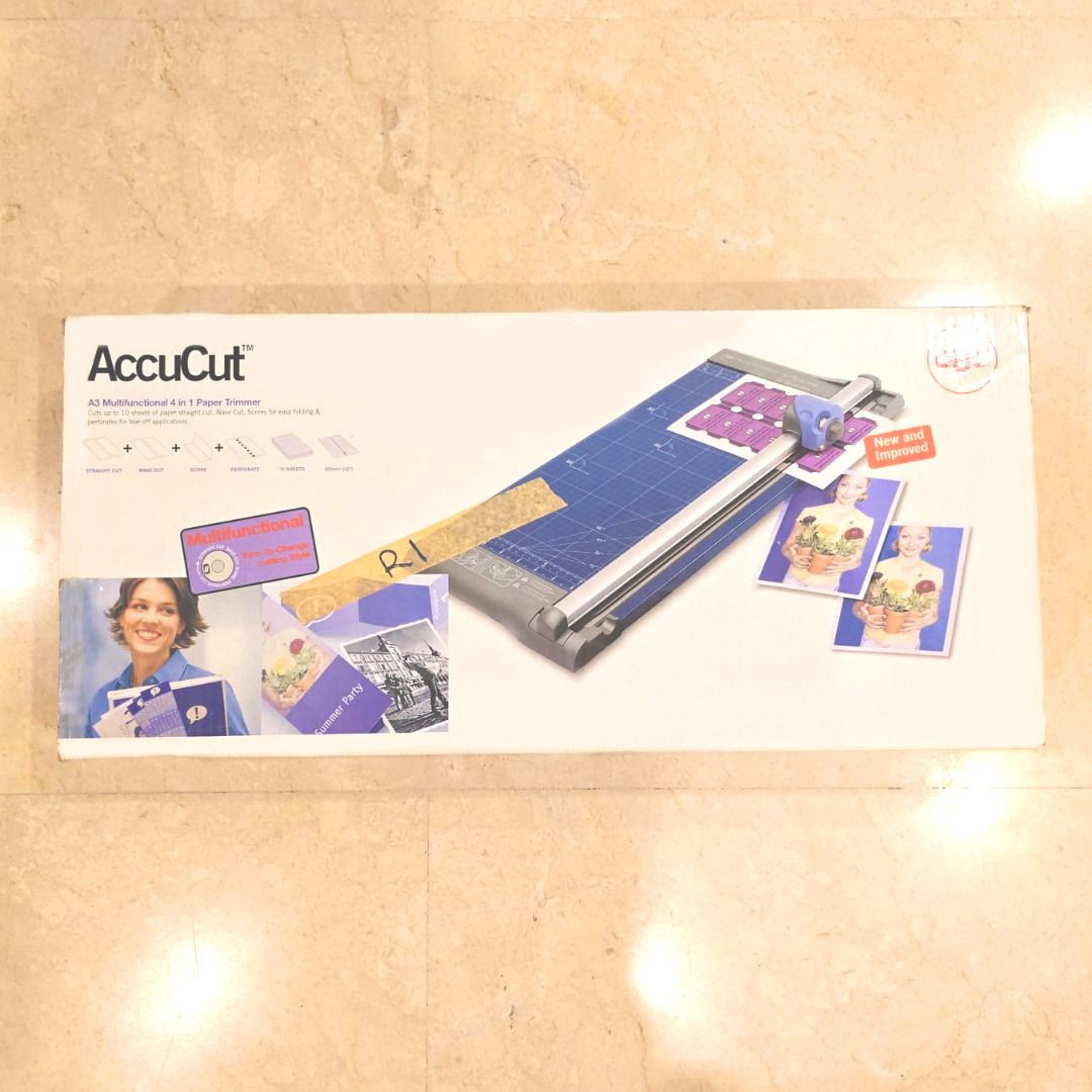 [Sealed] GBC General Binding Corporation AccuCut Cardstock Copier Photograph Printer Papers ...