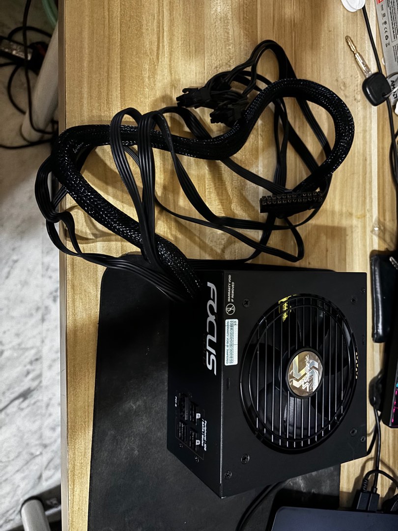 Seasonic Focus 650w 80+ GOLD PSU Semi Modular, Computers & Tech, Parts ...