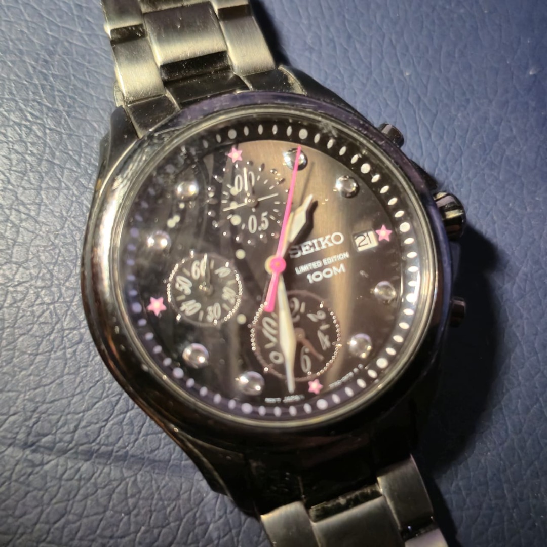 SEIKO Criteria Ladies Chronograph Watch SNDX71P1 Limited Edition, Women ...