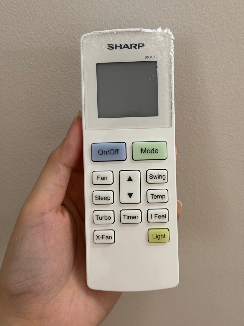 Sharp Air Conditioner Remote, TV & Home Appliances, Air Conditioners ...