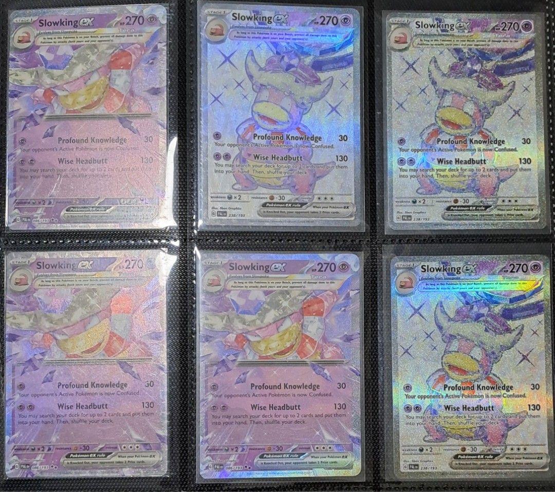 Slowking EX Full Art Paldea Evolved Pokemon Pokémon Cards, Hobbies ...