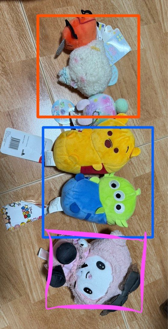 Soft toy plushy cute gift Winnie the Pooh alien Toy Story chainsaw man ...