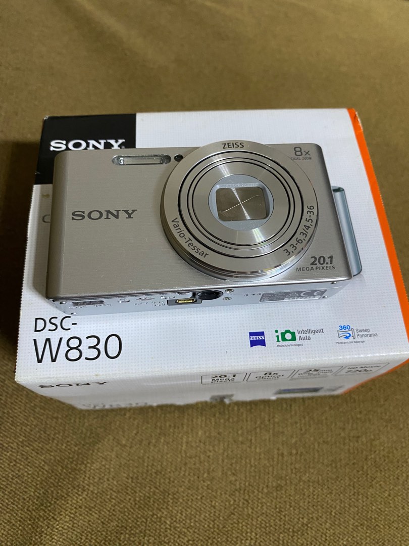 SONY CYBERSHOT DSC-W830 CCD DIGITAL CAMERA ( DISPLAY SET), Photography, Cameras on Carousell