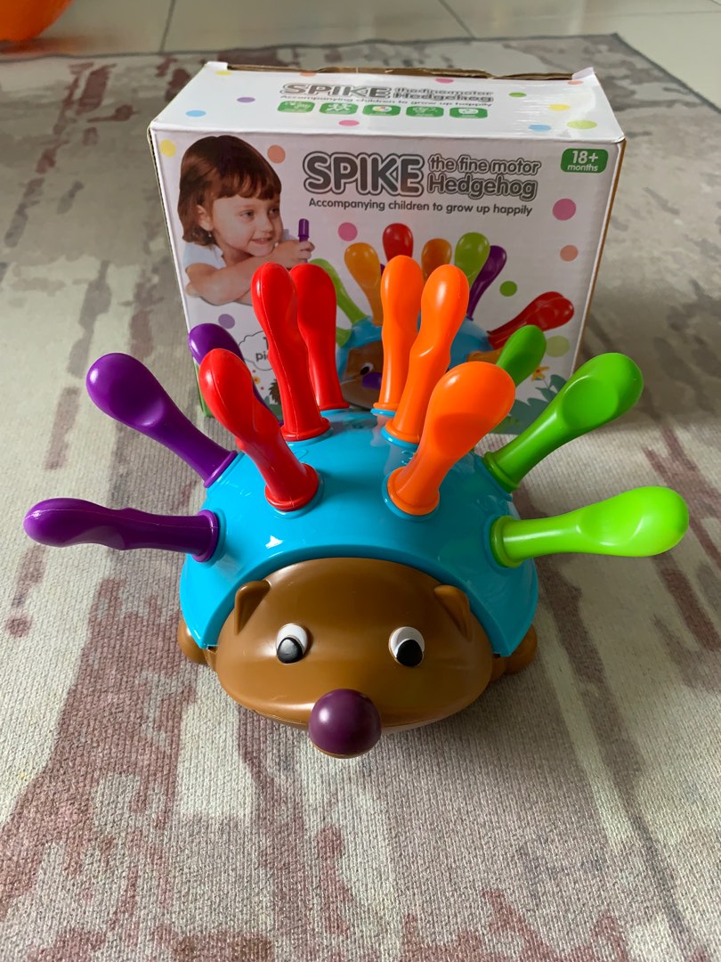 Spike the Fine Motor Hedgehog, Babies & Kids, Infant Playtime on Carousell