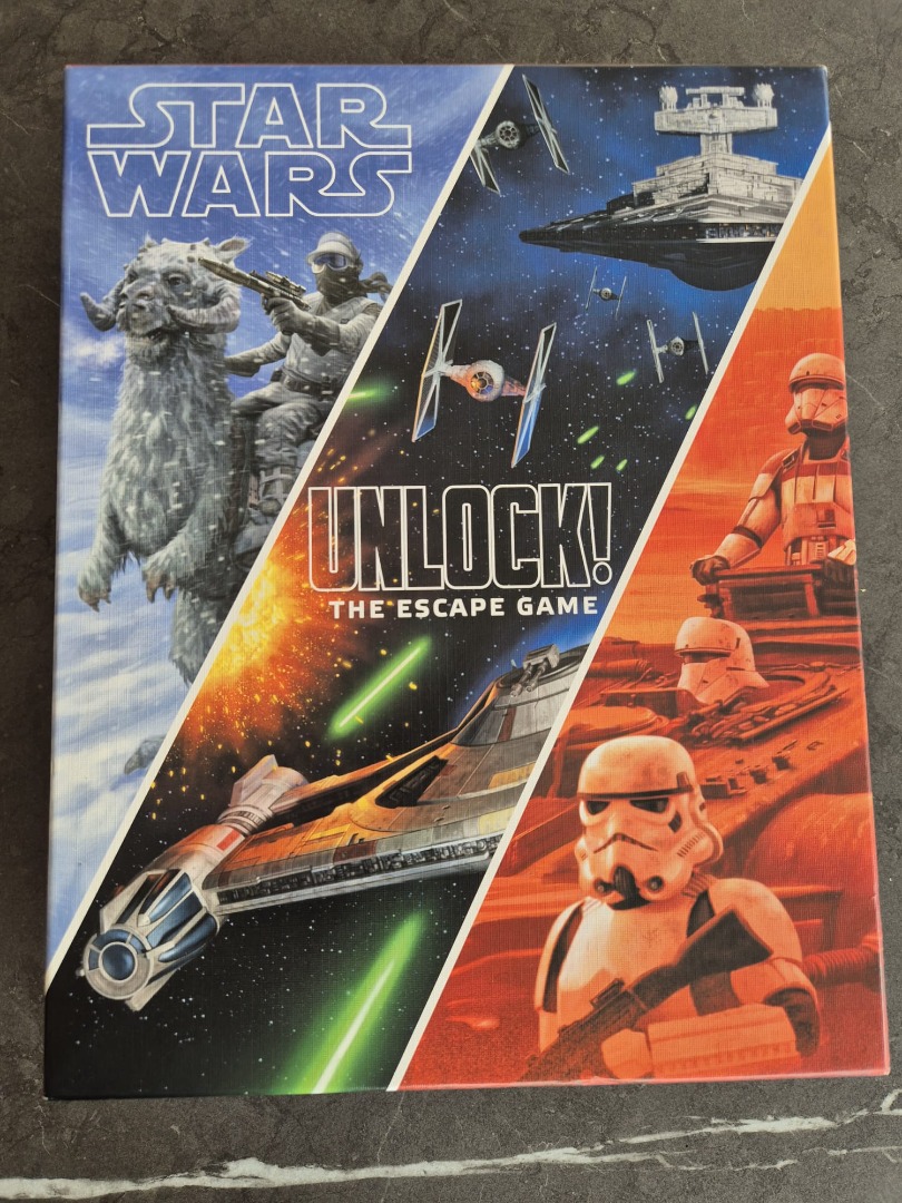 Star Wars Unlock! Kids Card Board Game | Escape Room Game for Adults ...