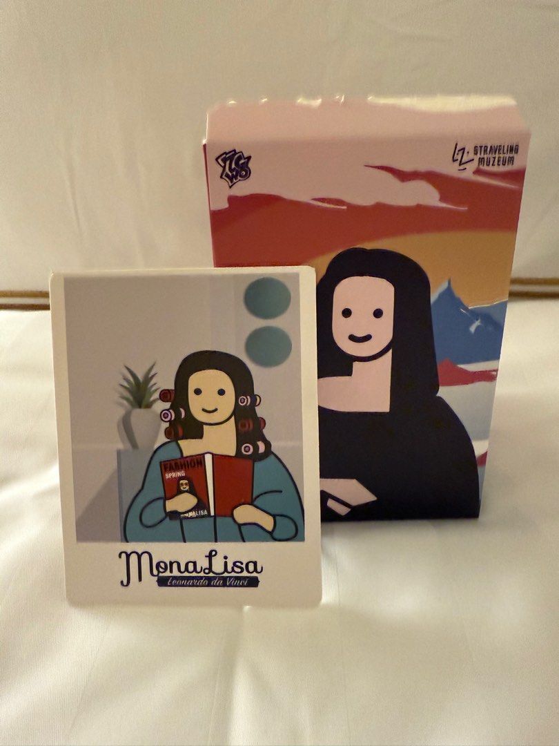 Straveling Museum blind box series Mona Lisa perm hair, Hobbies & Toys ...