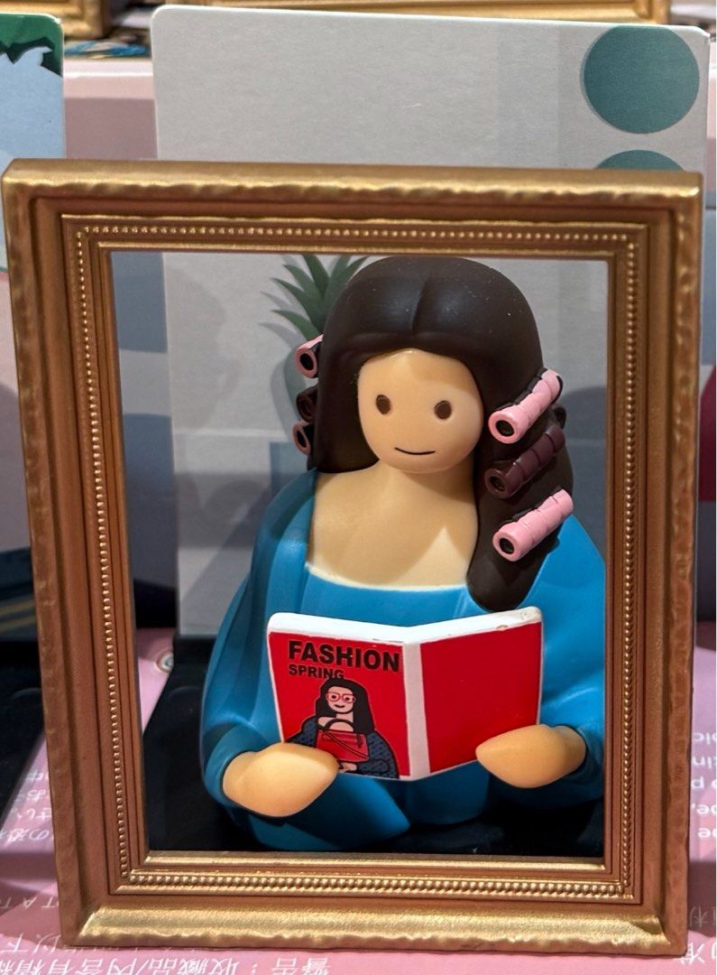 Straveling Museum blind box series Mona Lisa perm hair, Hobbies & Toys ...