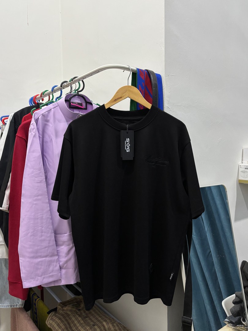 svg Cursive Tee, Men's Fashion, Activewear on Carousell