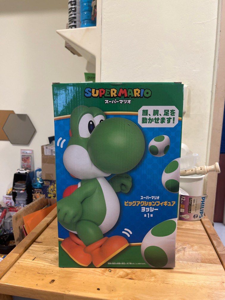 Taito Super Mario Large DX Yoshi Action Figure, Hobbies & Toys, Toys ...