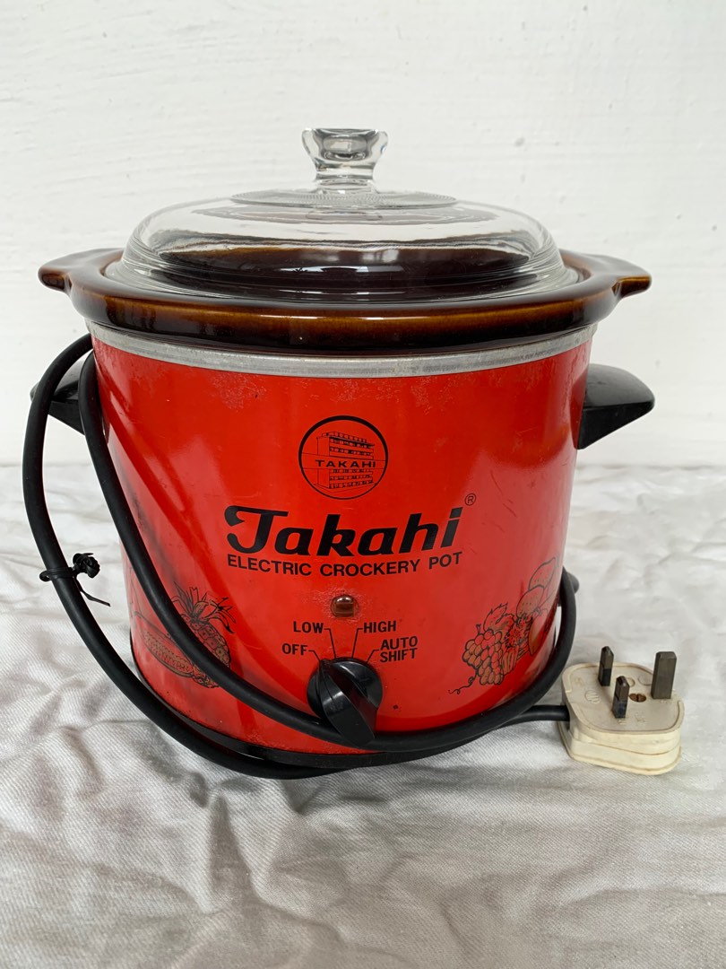 Takahi Electric Crockery Pot, TV & Home Appliances, Kitchen Appliances ...