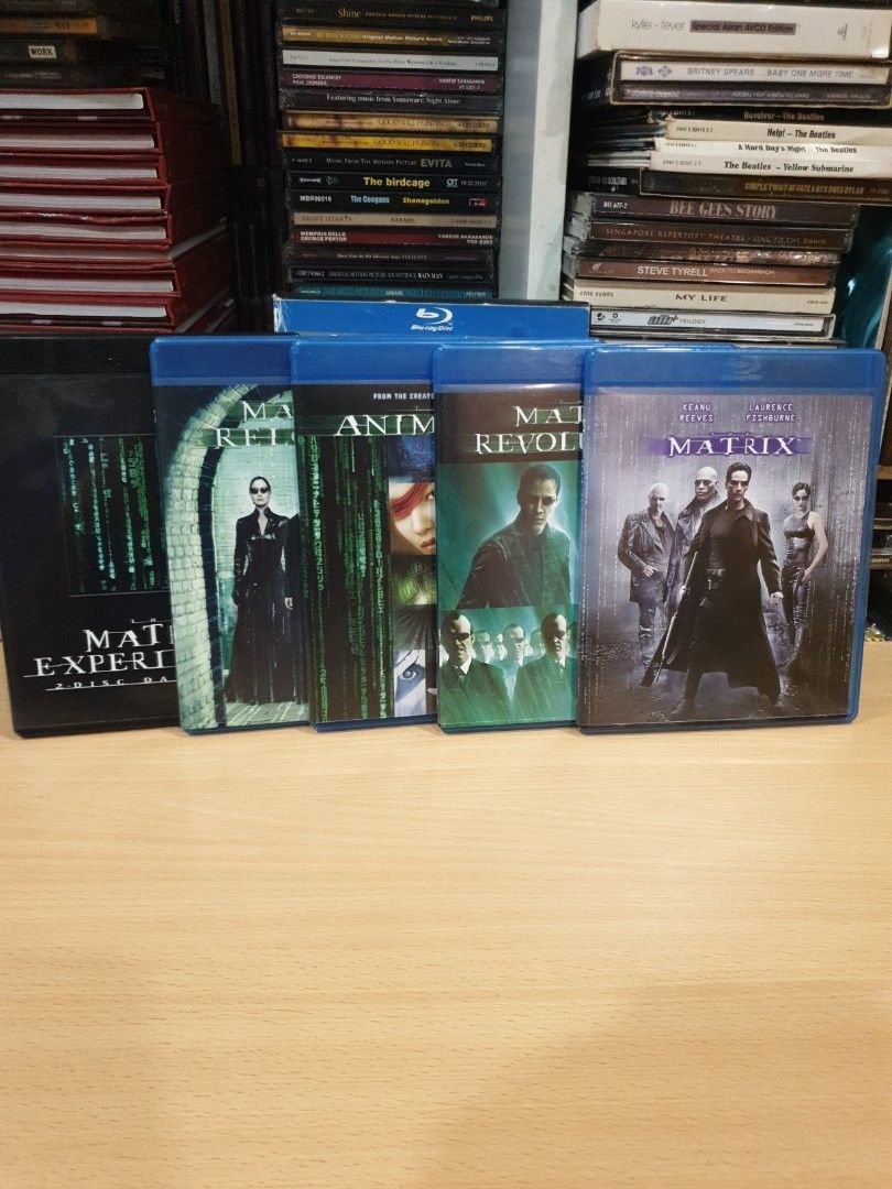 The Ultimate Matrix Blu-Ray, Hobbies & Toys, Music & Media, CDs & DVDs ...