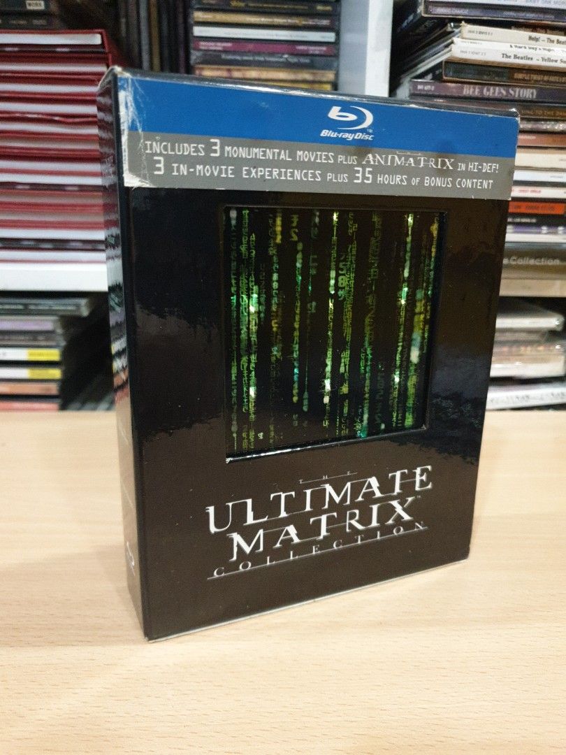The Ultimate Matrix Blu-Ray, Hobbies & Toys, Music & Media, CDs & DVDs ...