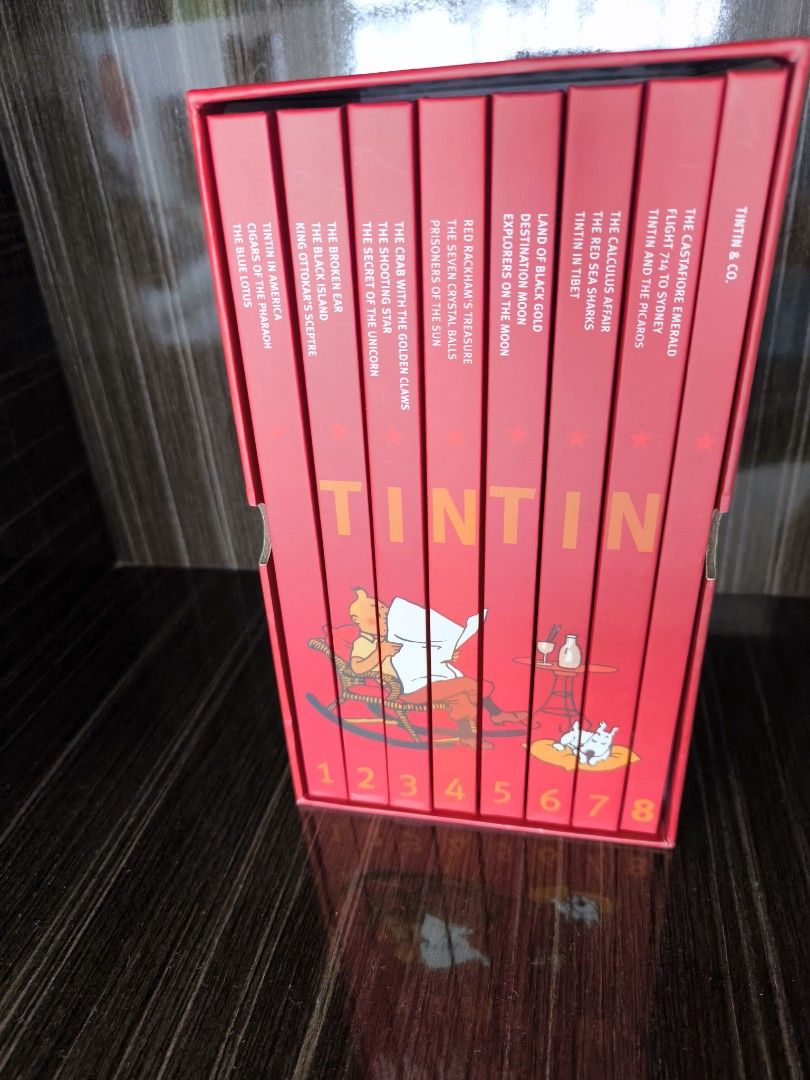 TINTIN COLLECTION -THE ADVENTURES OF TINTIN by Herges (TinTin Comic ...