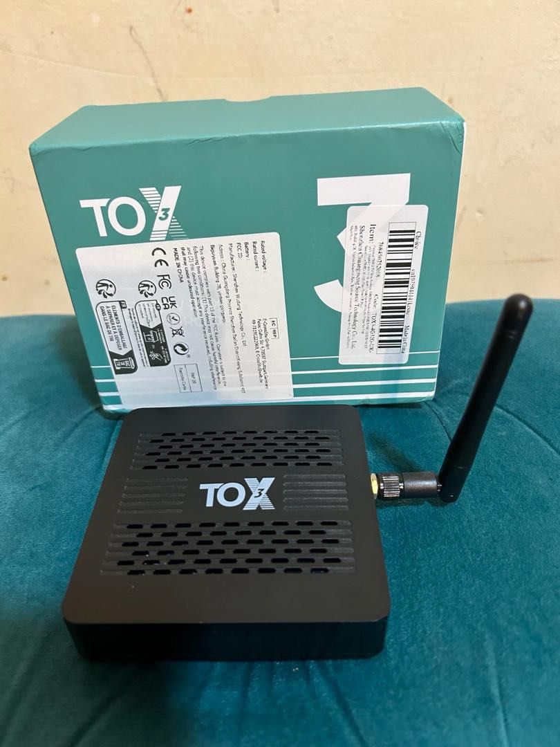 TOX3 android tv box, TV & Home Appliances, TV & Entertainment, Media Streamers & Hubs on Carousell